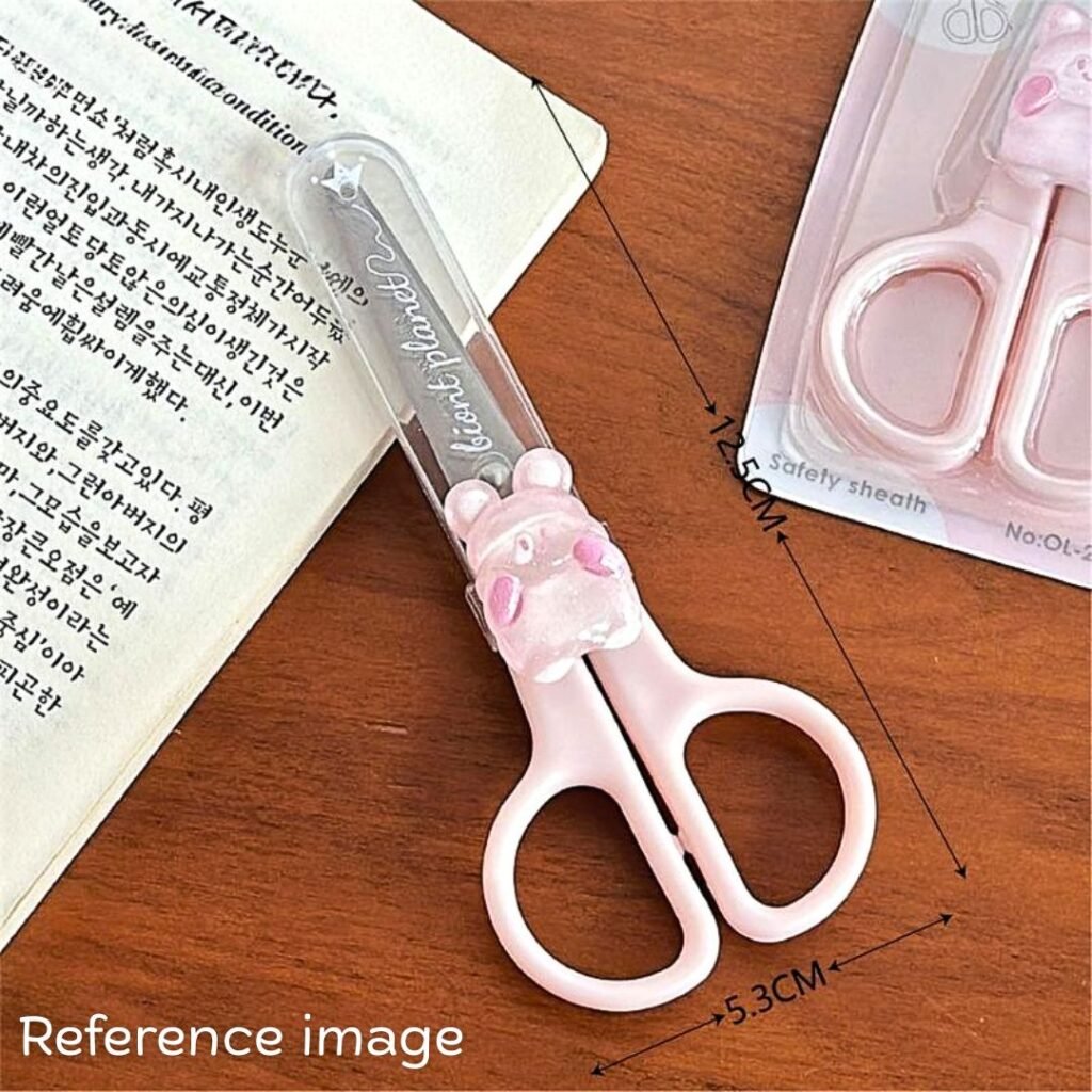 Peach Cartoon Art Scissors for Kids - Little Things Cute