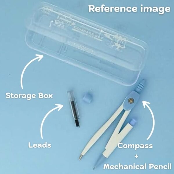 Compass With Mechanical Pencil (Assorted colours) - Little Things Cute