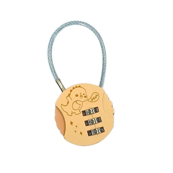 Combination Padlock - Round - Little Things Cute