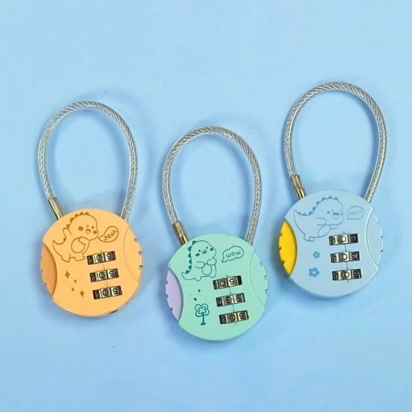 Combination Padlock - Round - Little Things Cute
